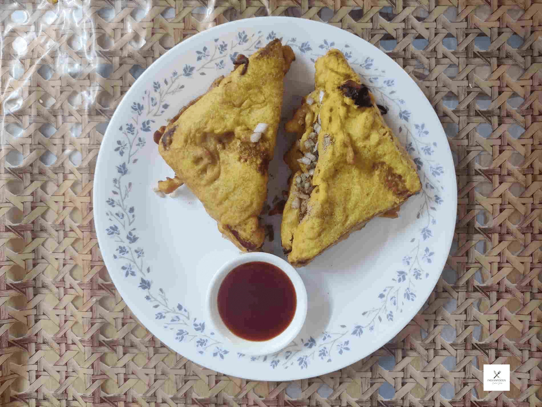 Bread Pakora Recipe (2 Ways) | Stuffed & Plain Bread Pakoda