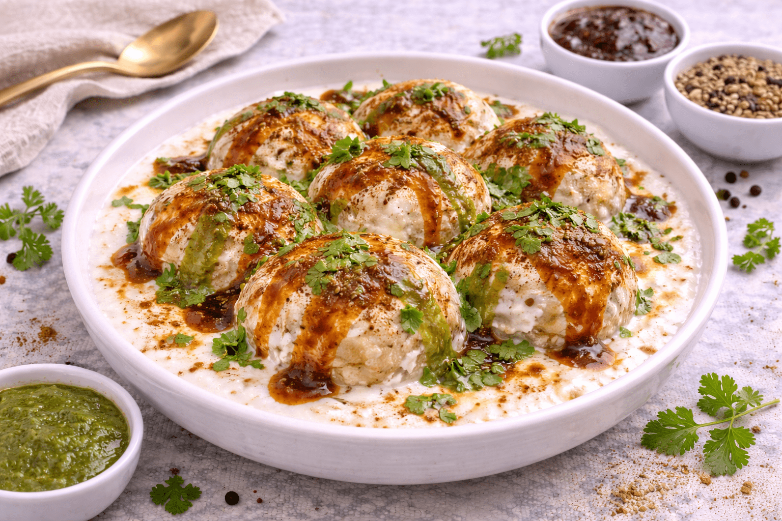 Dahi Bhalla Recipe | Soft North Indian Street Food at Home