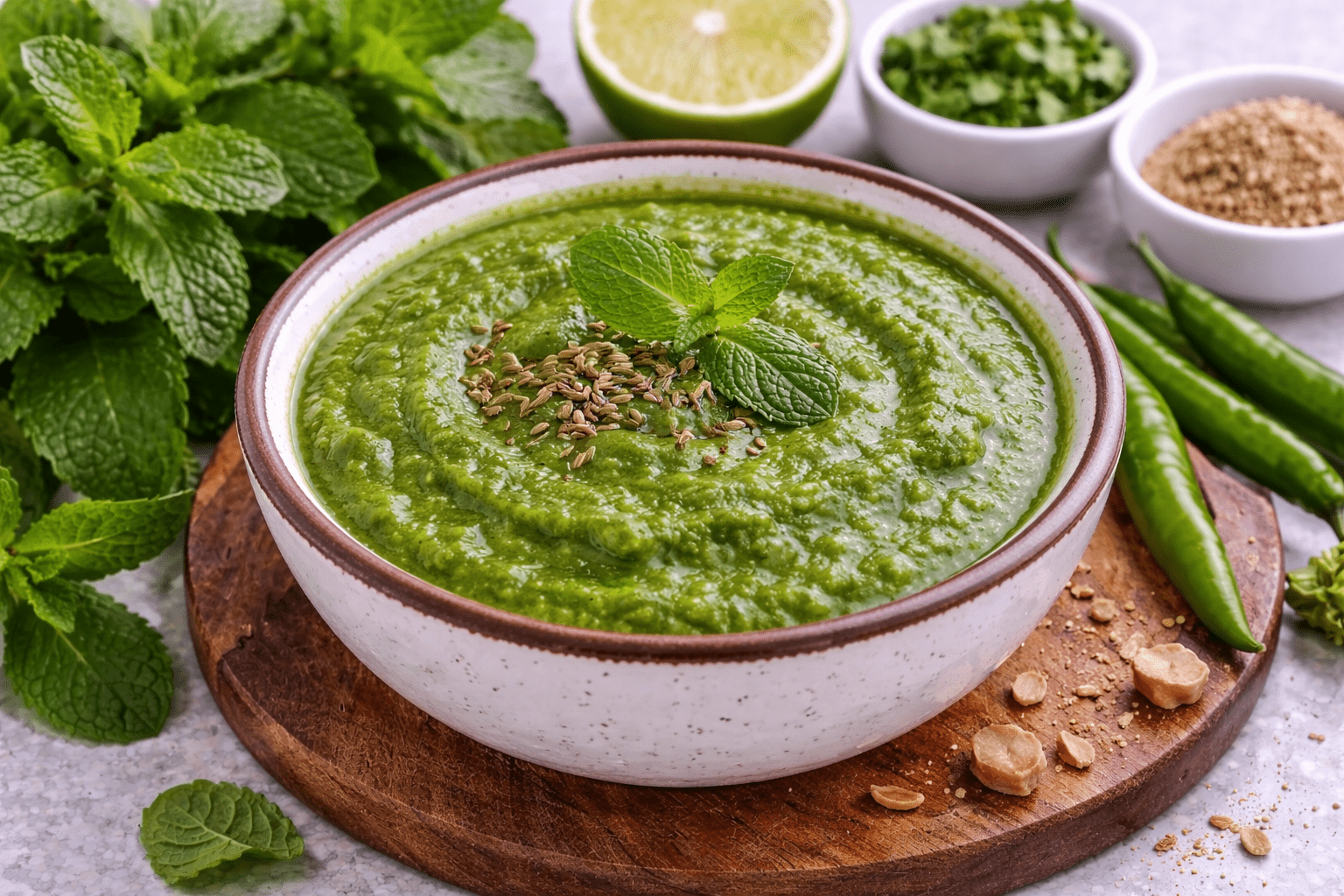 Pudina Chutney Recipe | How to Make Pudina Chutney Recipe