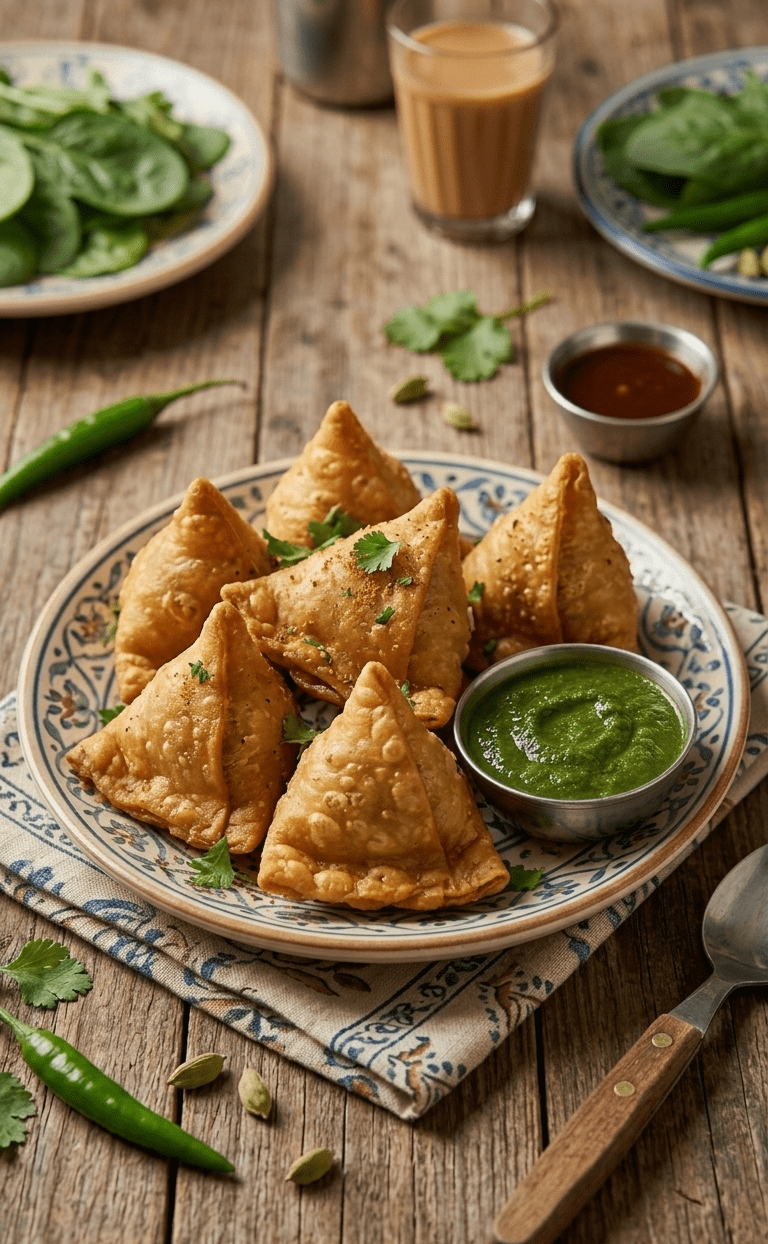 Samosa Recipe – Crispy, Golden & Easy Homemade Indian Snack