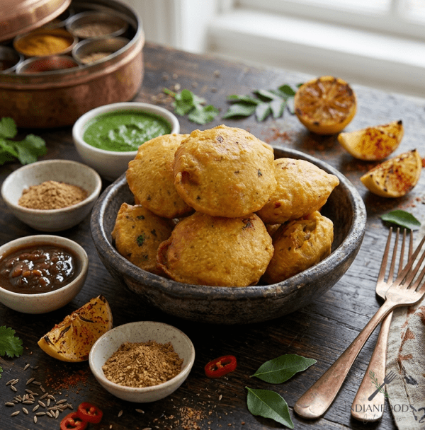 Vegetable Pakora Recipe - Crispy Mixed Veg Fritters
