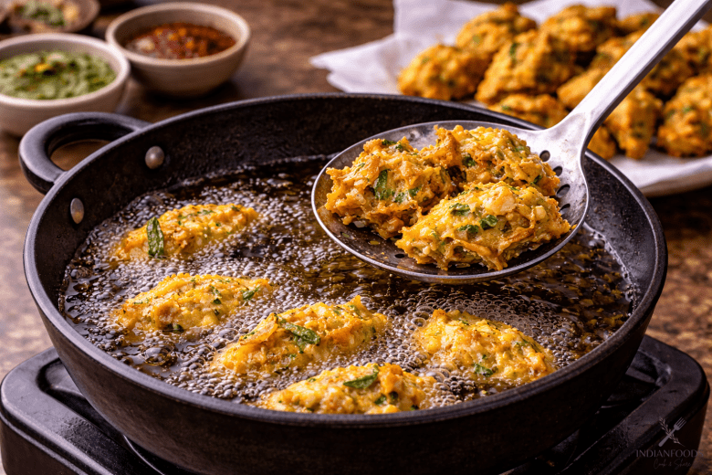 Vegetable Pakora Recipe - Crispy Mixed Veg Fritters